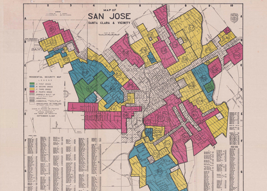 Redlining San Jose, 1936-1939